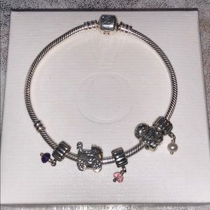 Pandora | Jewelry | Pandora Bracelet Baby Shower Little Boy | Poshmark